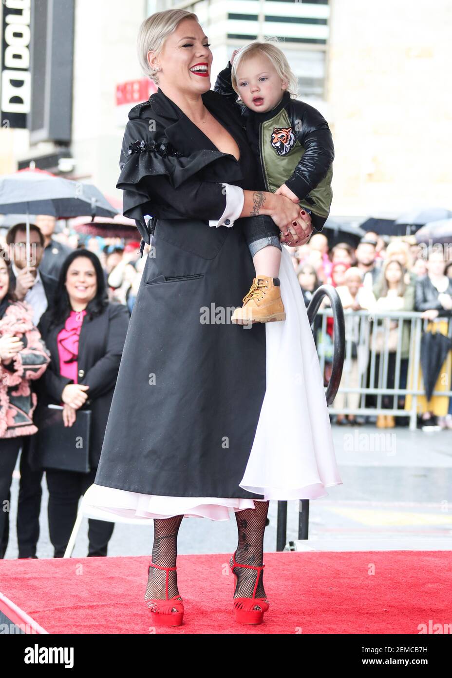 HOLLYWOOD, LOS ANGELES, CA, USA - FEBRUARY 05: Singer P!nk (Pink ...