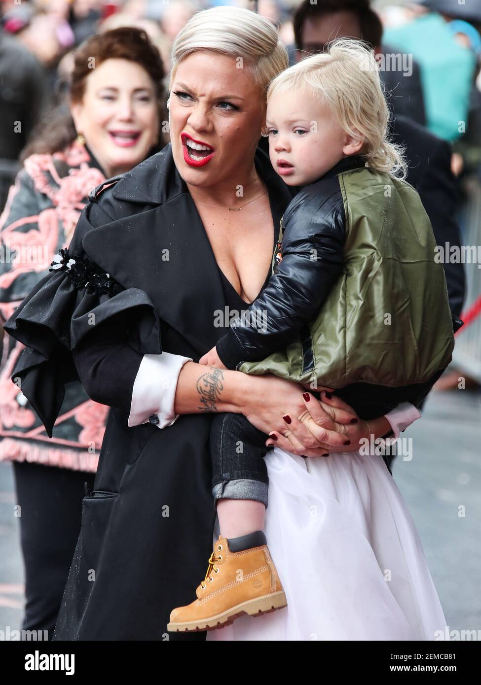 HOLLYWOOD, LOS ANGELES, CA, USA - FEBRUARY 05: Singer P!nk (Pink ...