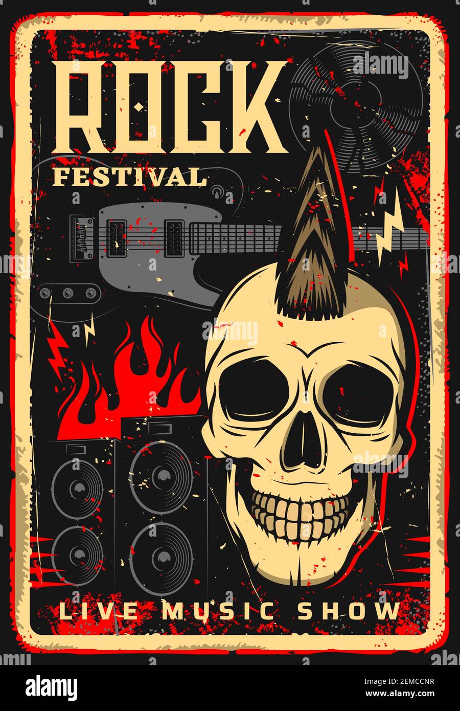 Rock Music Festival Posters