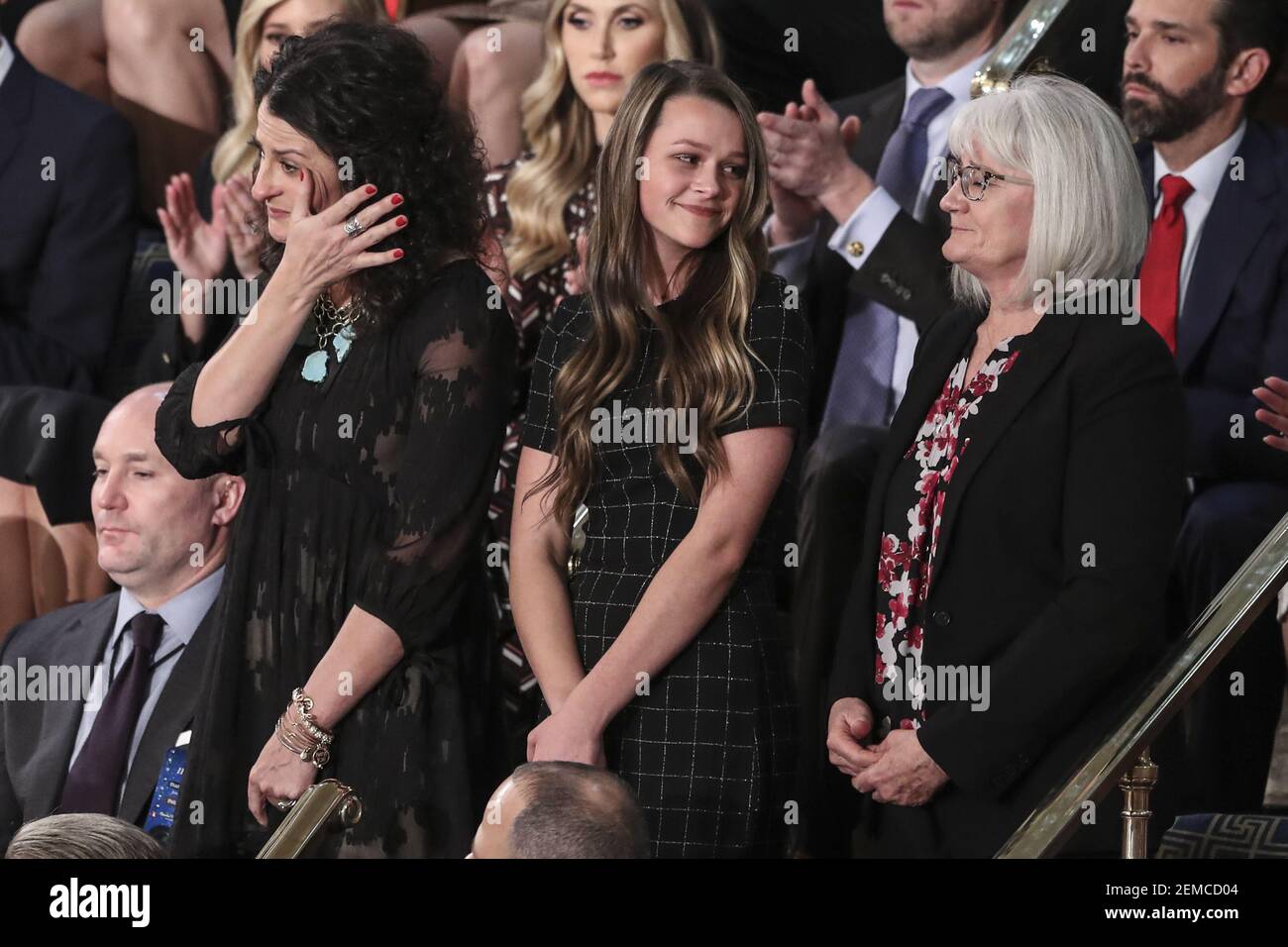 From left, Debra Bissell, Madison Armstrong and Heather Armstrong are ...