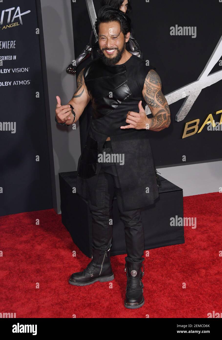 Sam Medina arrives at the "Alita: Battle Angel" Los Angeles Premiere ...