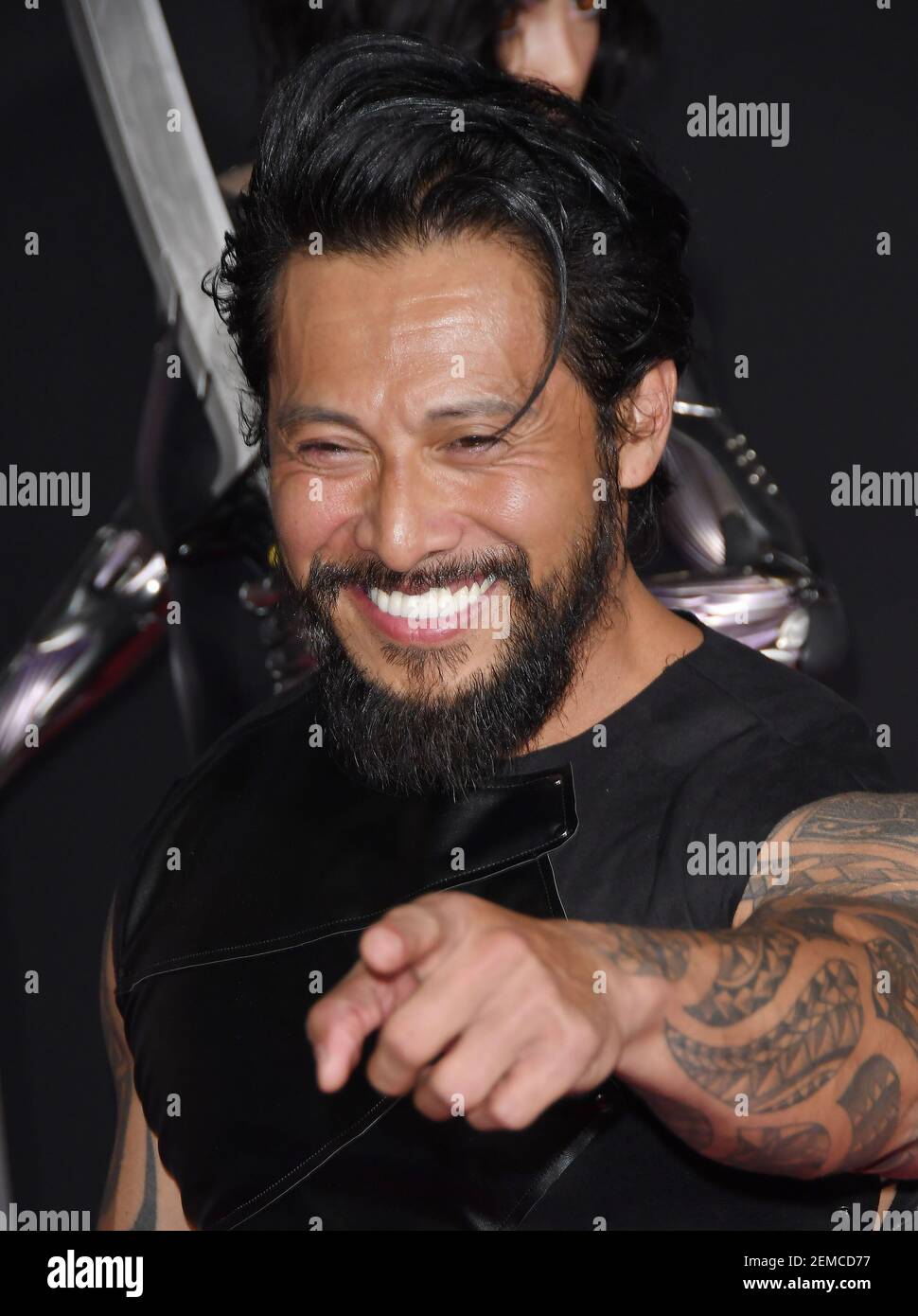 Sam Medina arrives at the "Alita: Battle Angel" Los Angeles Premiere ...