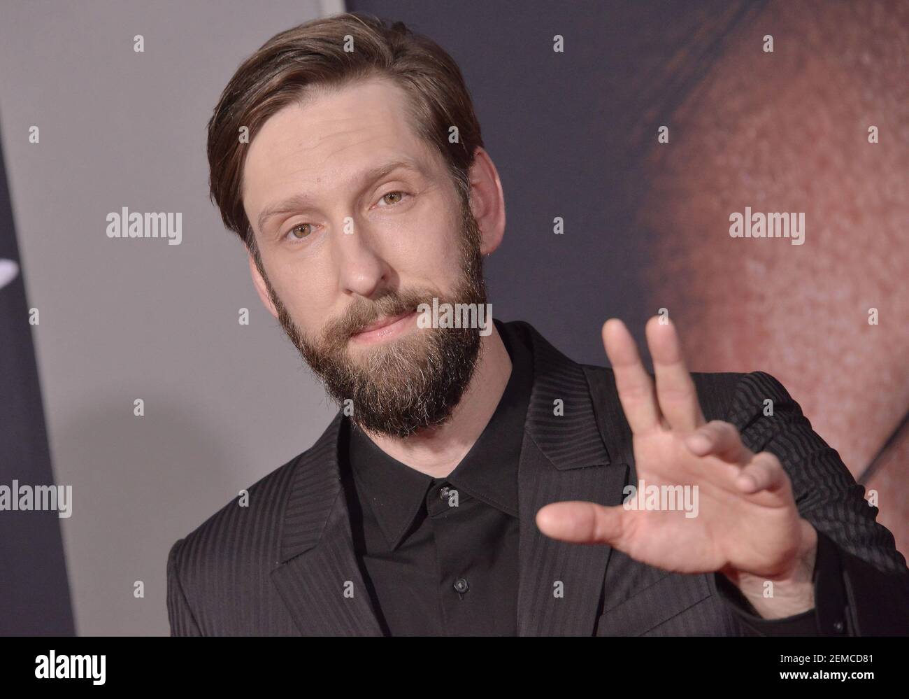 Joel David Moore arrives at the "Alita: Battle Angel" Los Angeles ...