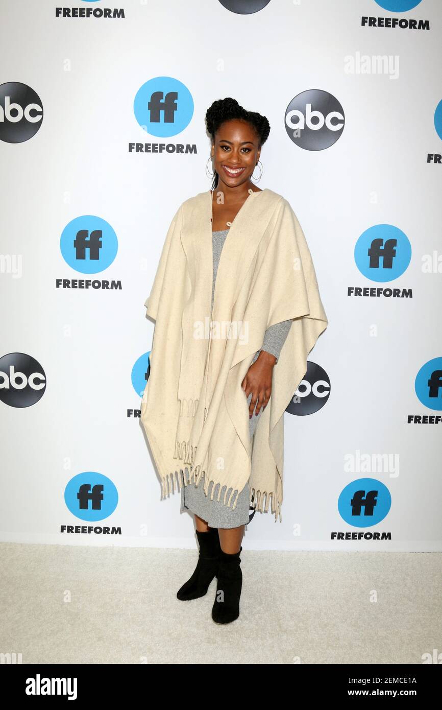 Zuri Adele at the Disney ABC Television Winter Press Tour Photo Call at ...