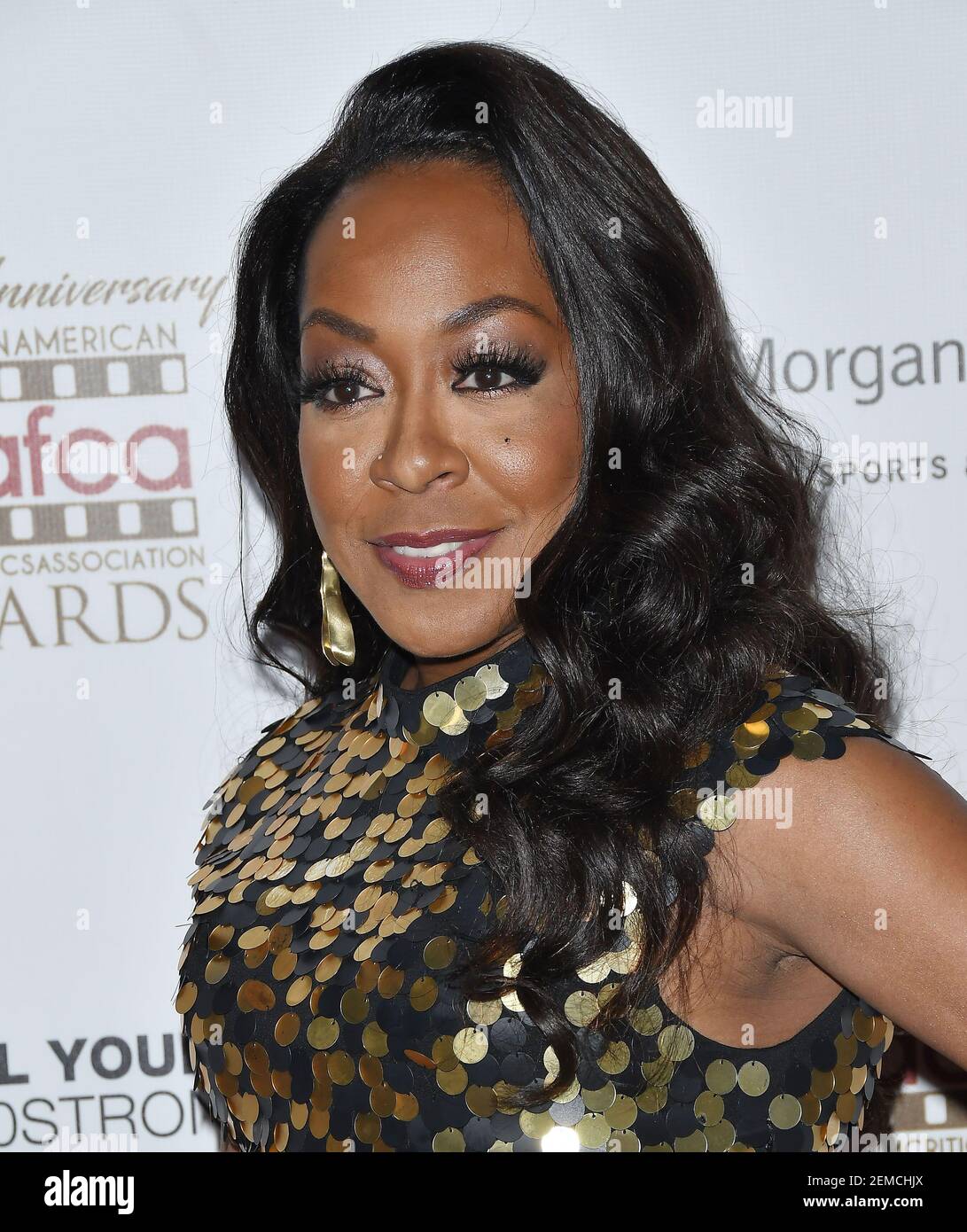 Tichina Arnold arrives at the 10th Annual AAFCA Awards held at the ...
