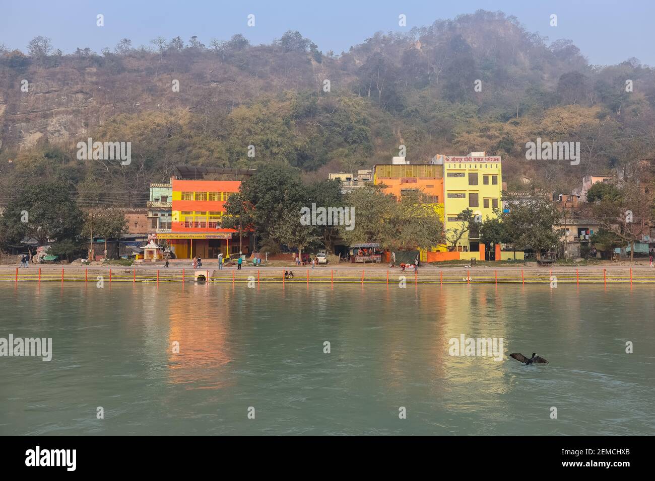 Haridwar, Uttarakhand, India - February 2021 : A view of Street or ...
