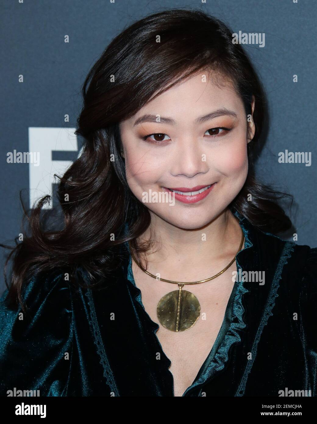 PASADENA, LOS ANGELES, CA, USA - FEBRUARY 06: Actress Krista Marie Yu ...