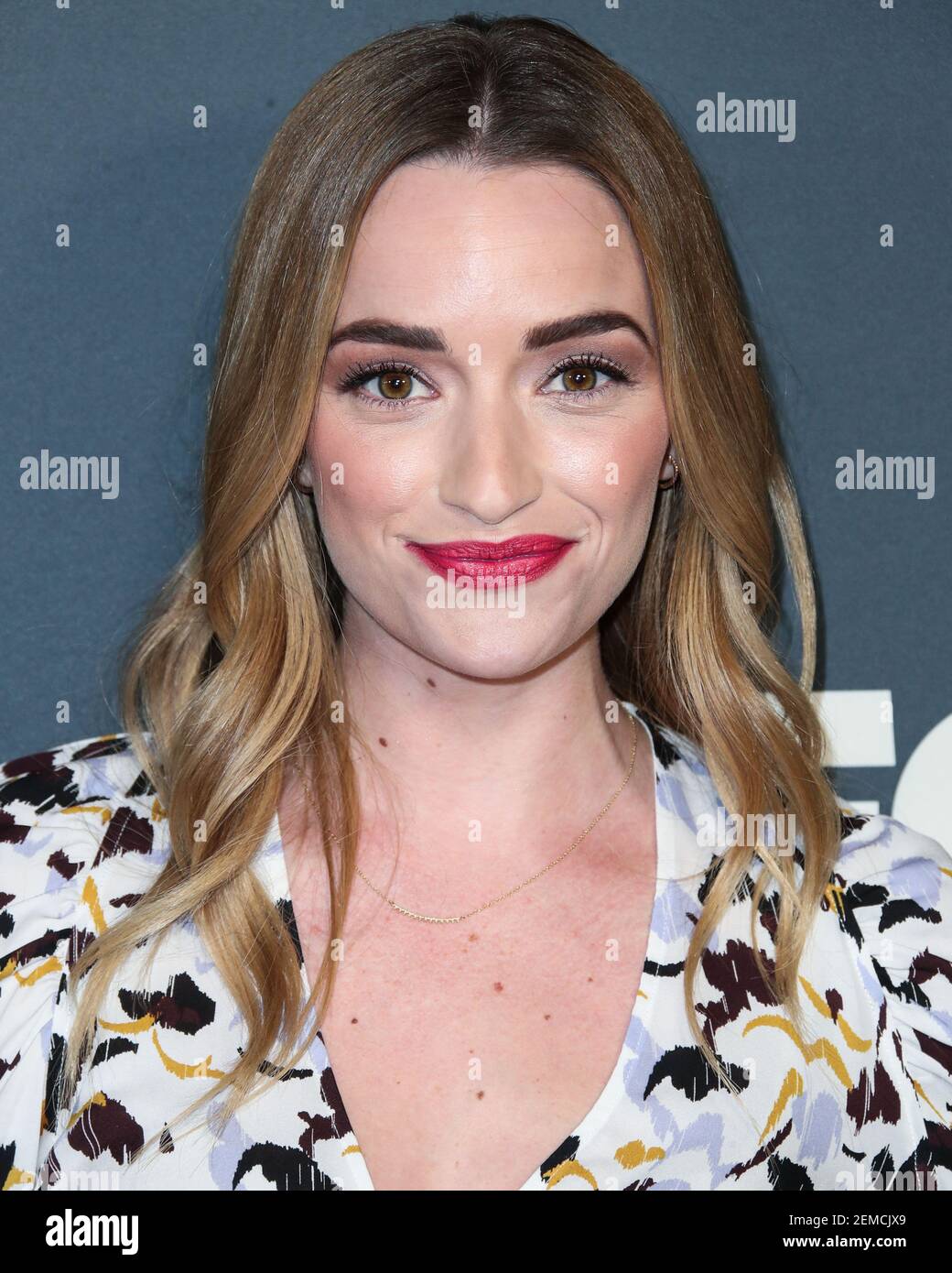 PASADENA, LOS ANGELES, CA, USA - FEBRUARY 06: Actress Brianne Howey ...