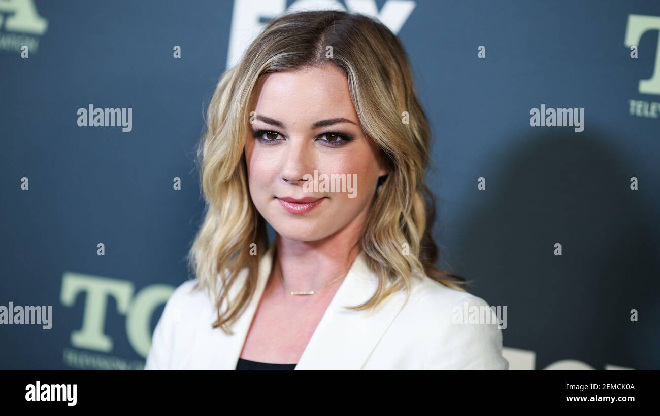 PASADENA, LOS ANGELES, CA, USA - FEBRUARY 06: Actress Emily VanCamp ...