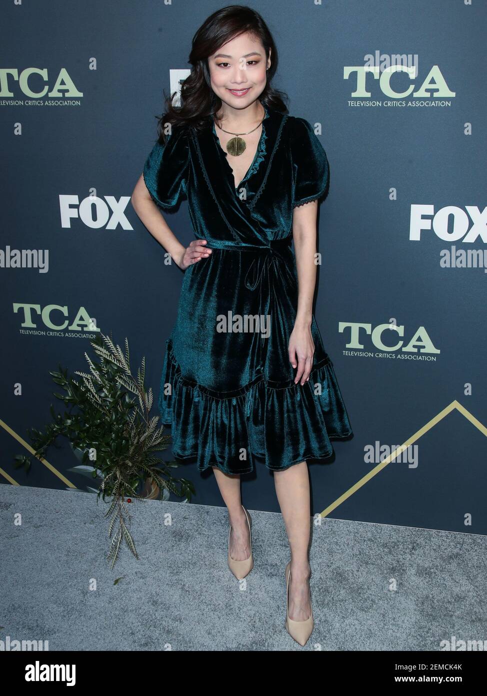 PASADENA, LOS ANGELES, CA, USA - FEBRUARY 06: Actress Krista Marie Yu ...