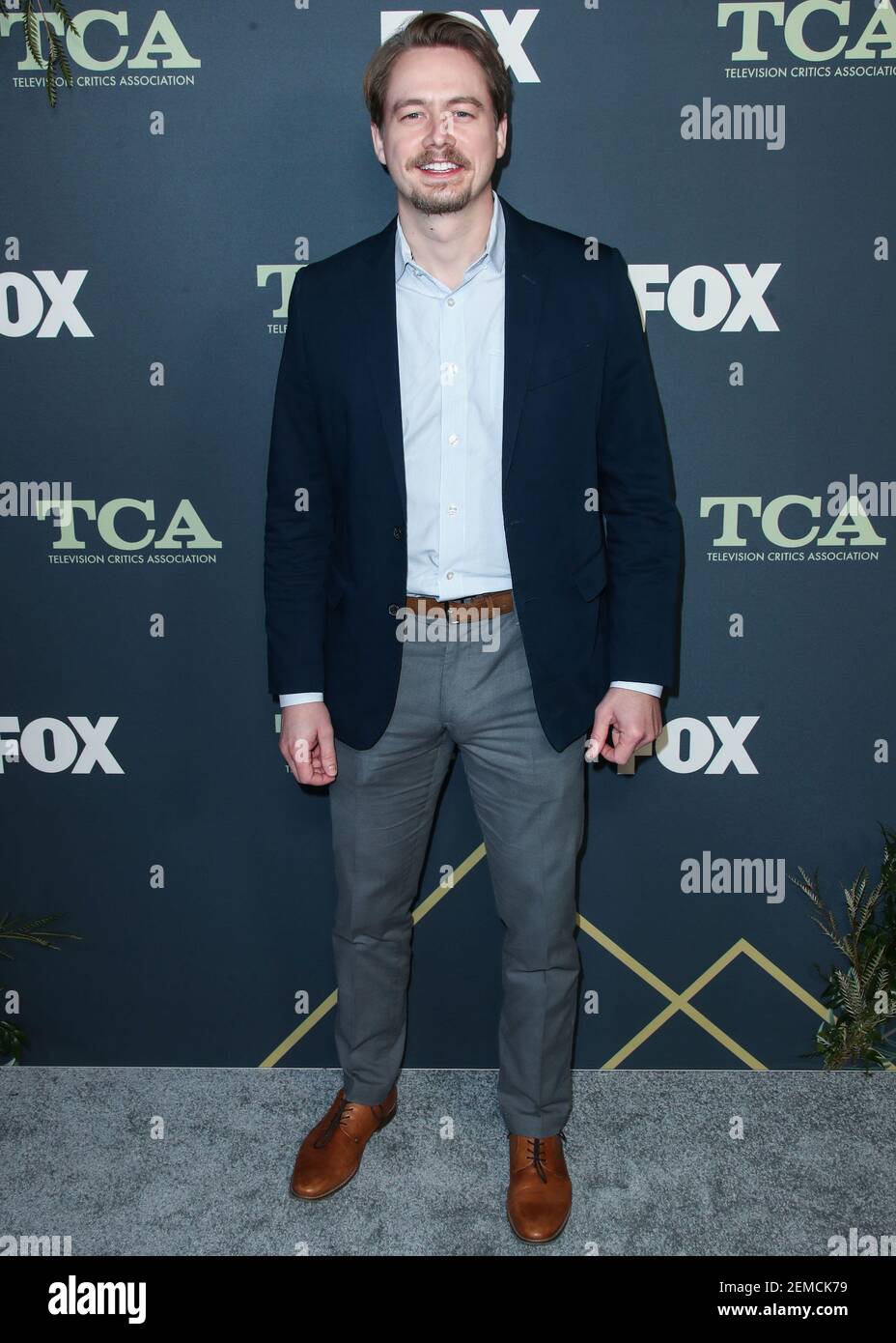 PASADENA, LOS ANGELES, CA, USA - FEBRUARY 06: Actor Christoph Sanders ...