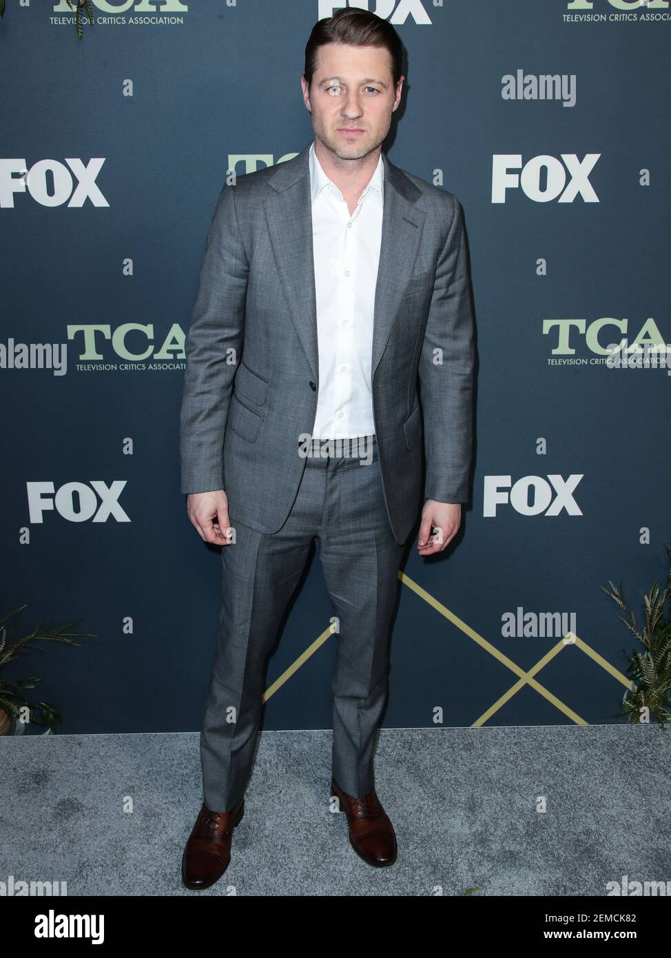 PASADENA, LOS ANGELES, CA, USA - FEBRUARY 06: Actor Benjamin McKenzie ...