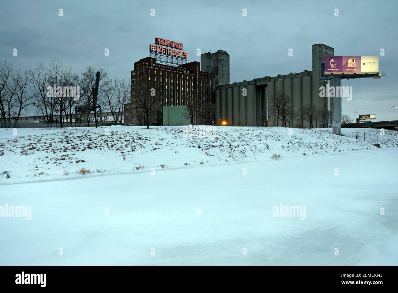 Five Roses mill flour in Montreal, Canada Stock Photo - Alamy