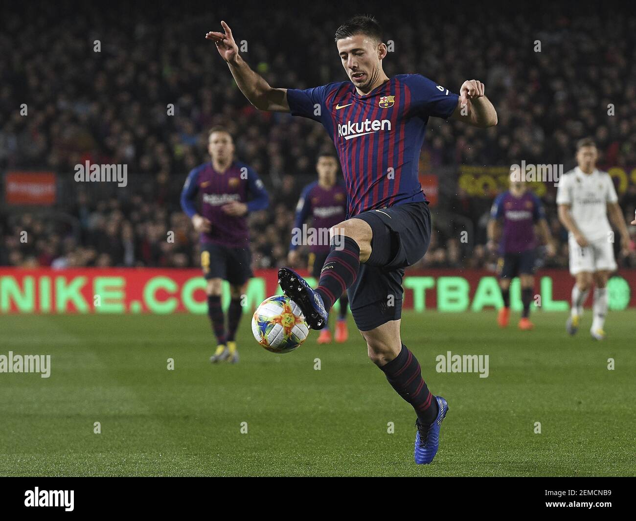 Clement Lenglet of FC Barcelona during the match between FC Barcelona v ...