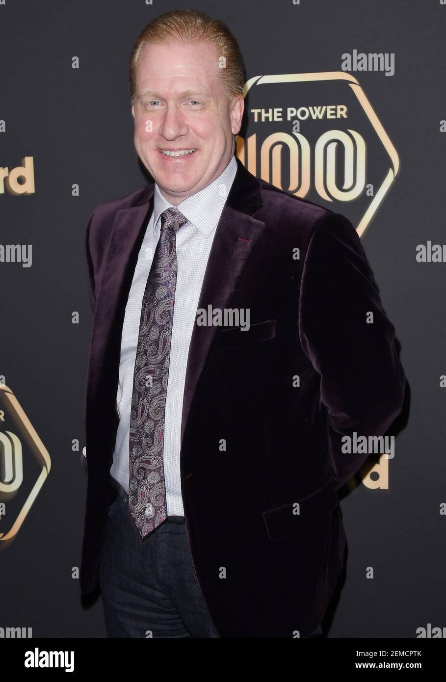 Mike Huppe arrives at the 2019 Billboard Power 100 held at the Avra ...