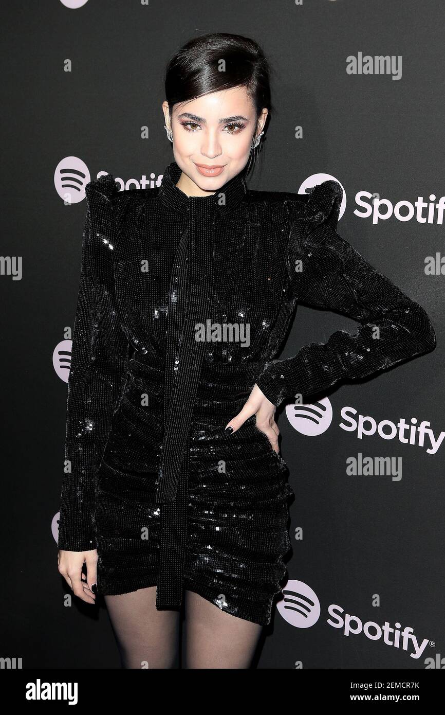 Sofia Carson attends the Spotify Best New Artist 2019 Party held at ...