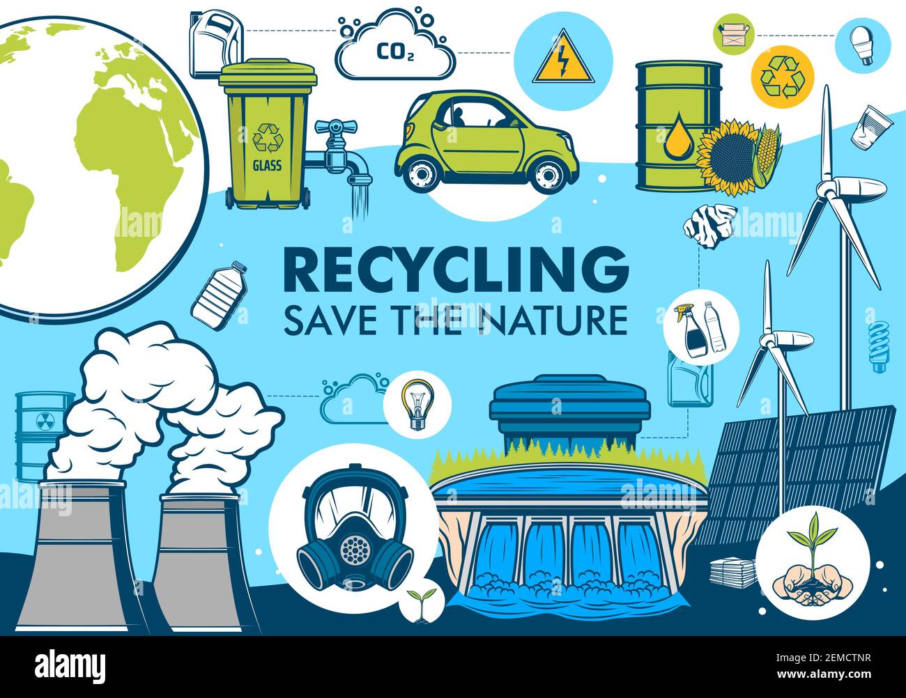 Recycling Conserving Energy