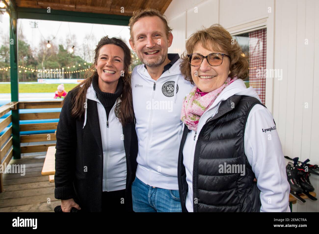 Prince Bernard jr. and Princess Annette and Princess Margriet during ...