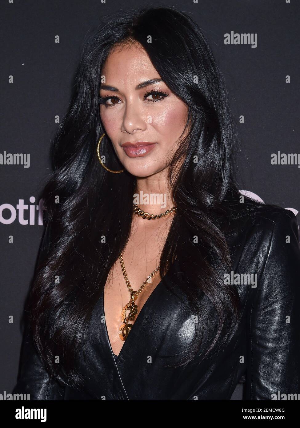 LOS ANGELES, CA, USA - FEBRUARY 07: Singer Nicole Scherzinger arrives ...