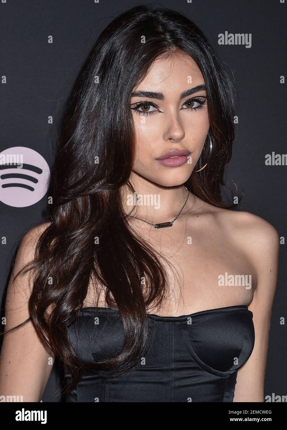 LOS ANGELES, CA, USA - FEBRUARY 07: Singer Madison Beer arrives at the ...
