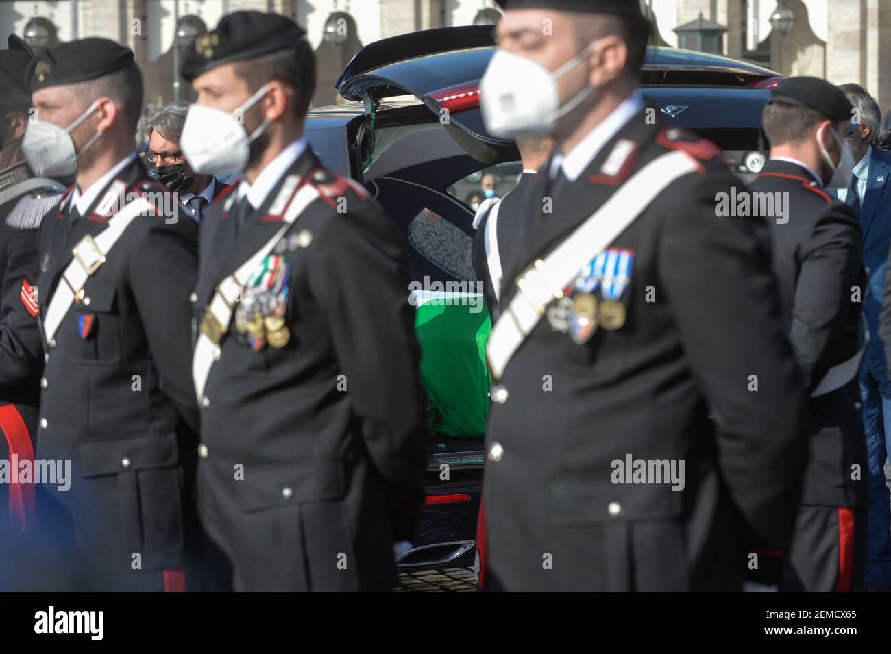 2/25/2021 - State funeral for Ambassador Attanasio and Carabiniere ...
