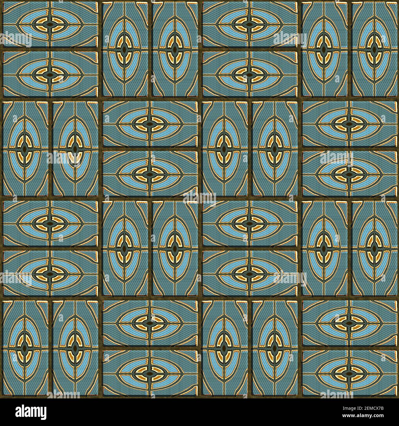 Render of seamless background tile with cloth motive pattern and ...