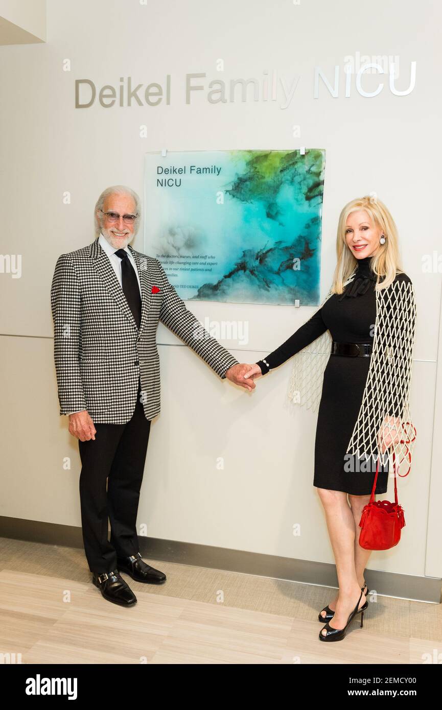 Ted Deikel and Pamala Deikel attend CPMC Van Ness Opening Gala on ...