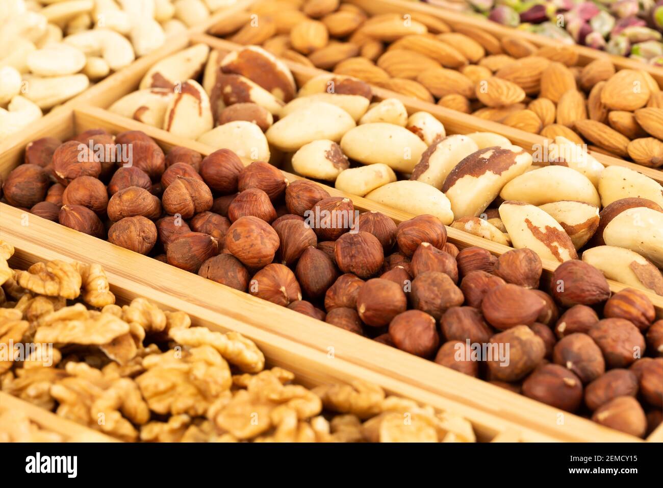 Nuts box hi-res stock photography and images - Alamy
