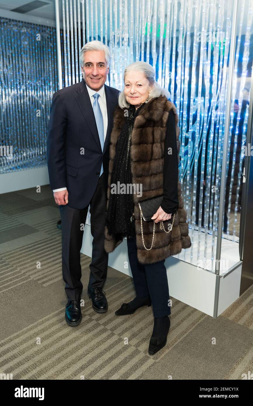 David Shimmon and Denise Hale attend CPMC Van Ness Opening Gala on ...
