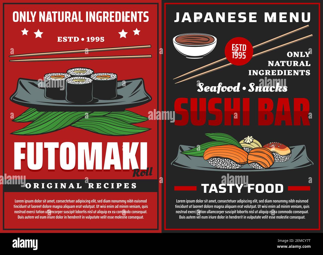 Oshizushi Stock Vector Images - Alamy