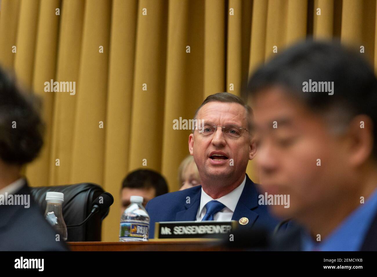 Ranking member Rep. Doug Collins (R-GA), speaks during the testimony of ...