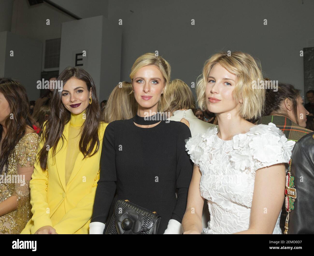 Victoria Justice, Nicky Hilton Rothschild, Tessa Hilton attend Pamela ...