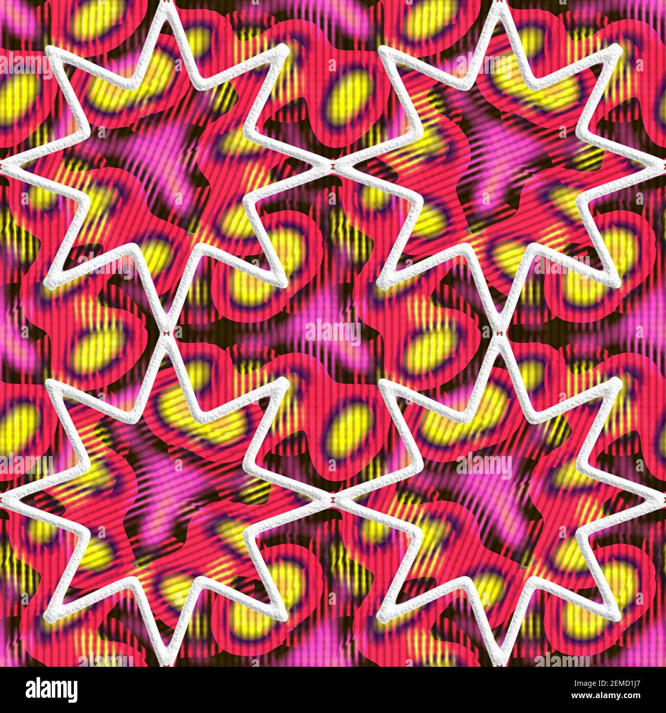 Render of seamless background tile with cloth motive pattern and ...