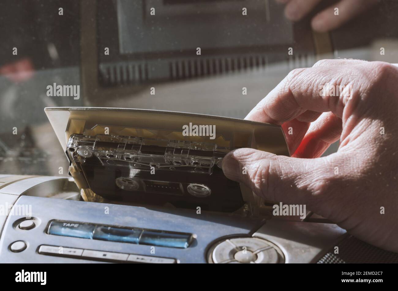 Hand tape recorder hi-res stock photography and images - Alamy
