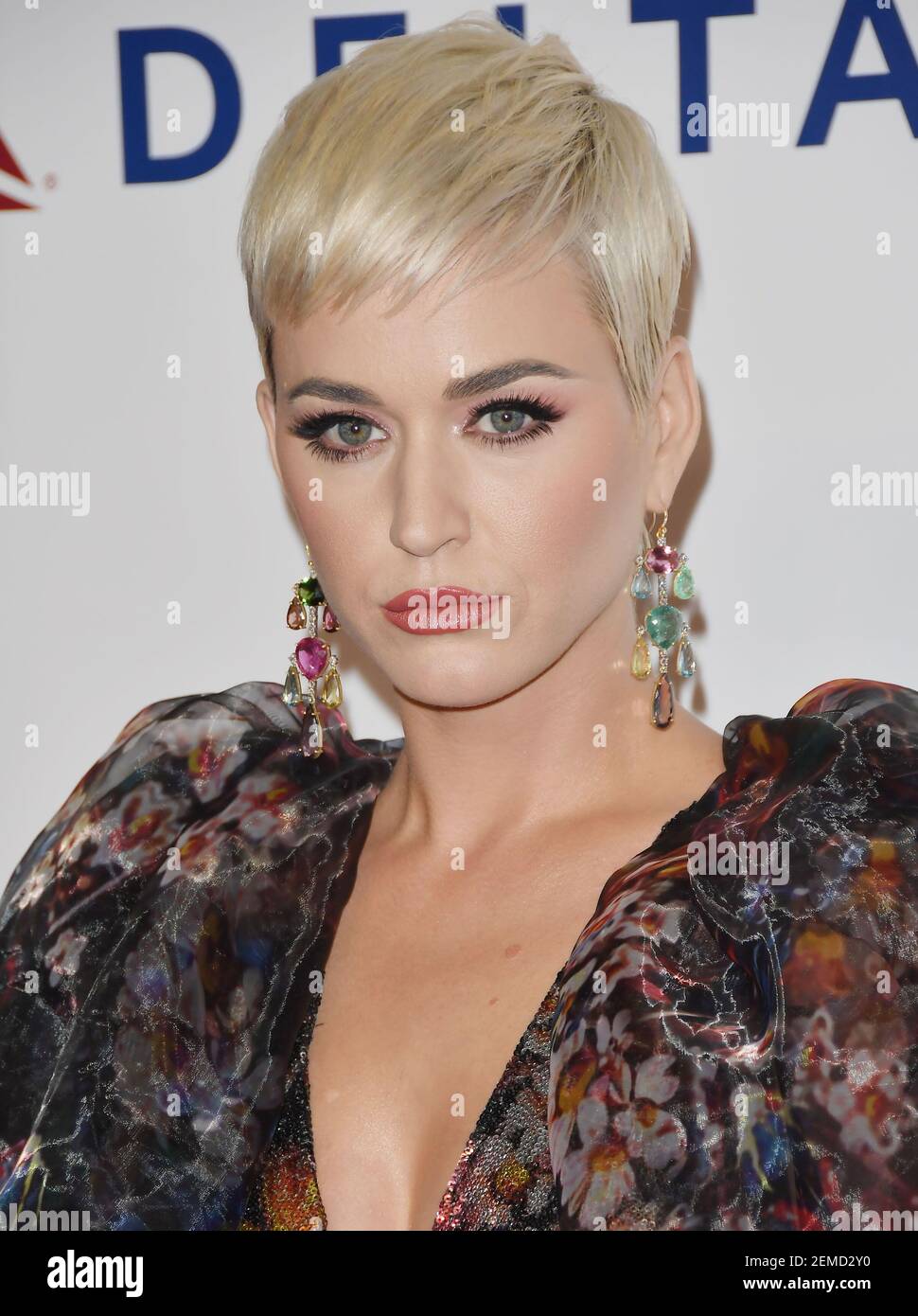 Katy Perry arrives at the 2019 MusiCares Person Of The Year Honoring ...