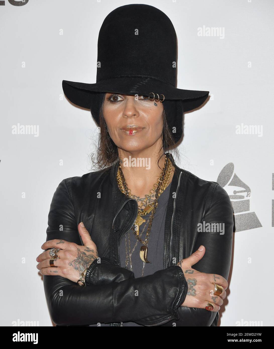 Linda Perry arrives at the 2019 MusiCares Person Of The Year Honoring ...