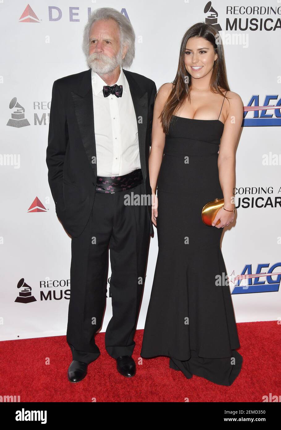 (L-R) Bob Weir and Monet Weir at the 2019 MusiCares Person Of The Year ...