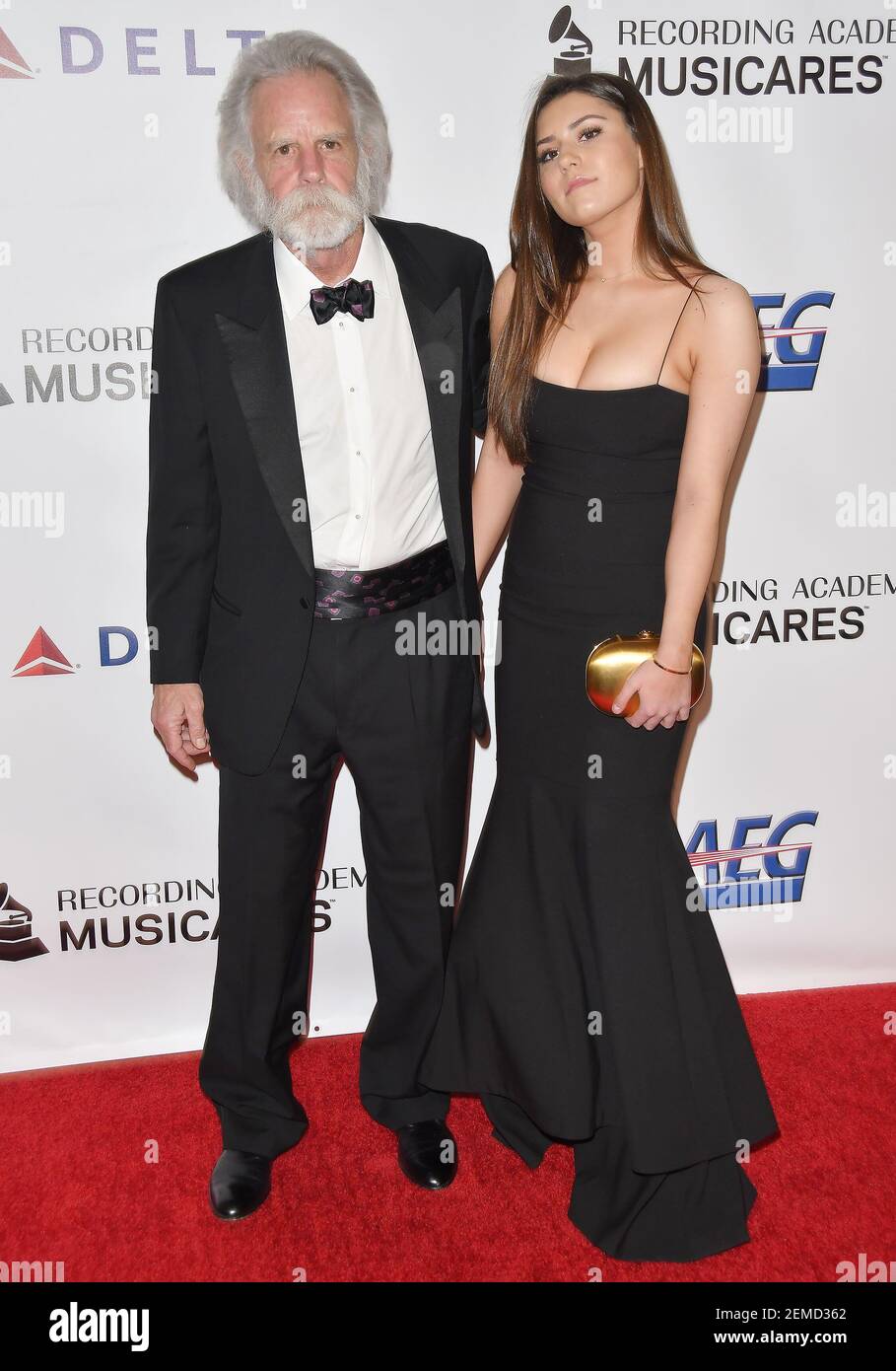 (L-R) Bob Weir and Monet Weir at the 2019 MusiCares Person Of The Year ...