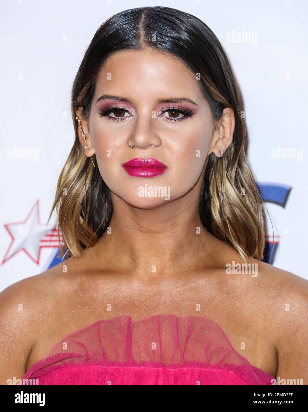 LOS ANGELES, CA, USA - FEBRUARY 08: Singer Maren Morris arrives at the ...