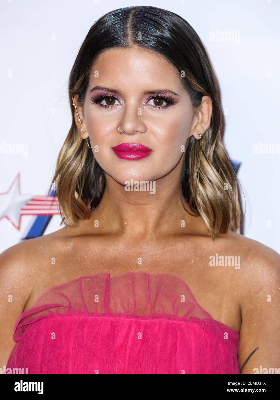 LOS ANGELES, CA, USA - FEBRUARY 08: Singer Maren Morris arrives at the ...