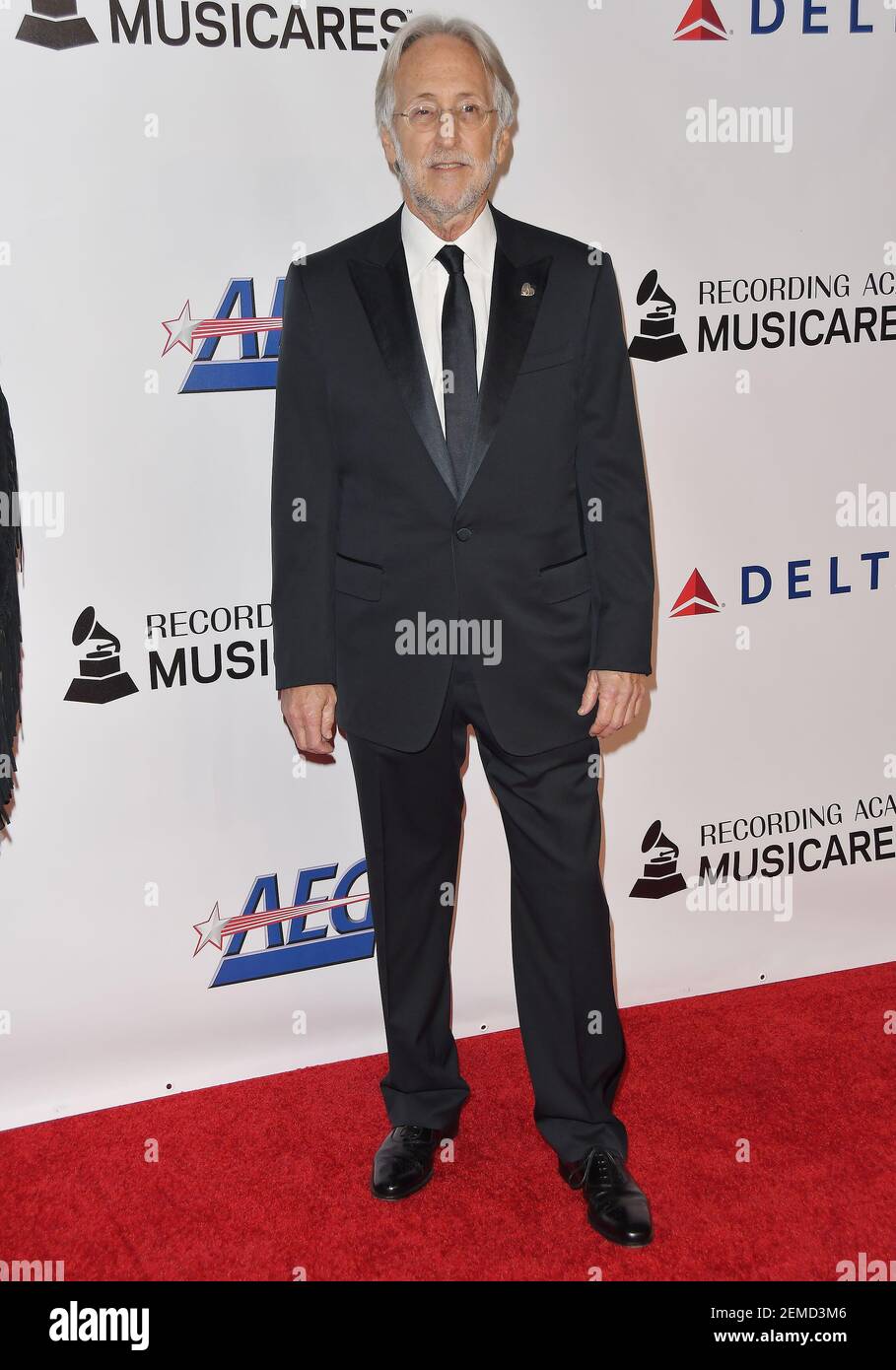 Neil Portnow arrives at the 2019 MusiCares Person Of The Year Honoring ...