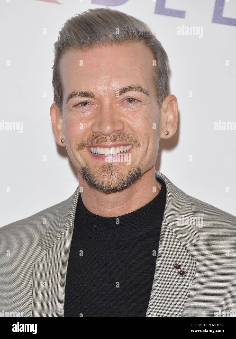 Damon Sharpe arrives at the 2019 MusiCares Person Of The Year Honoring ...