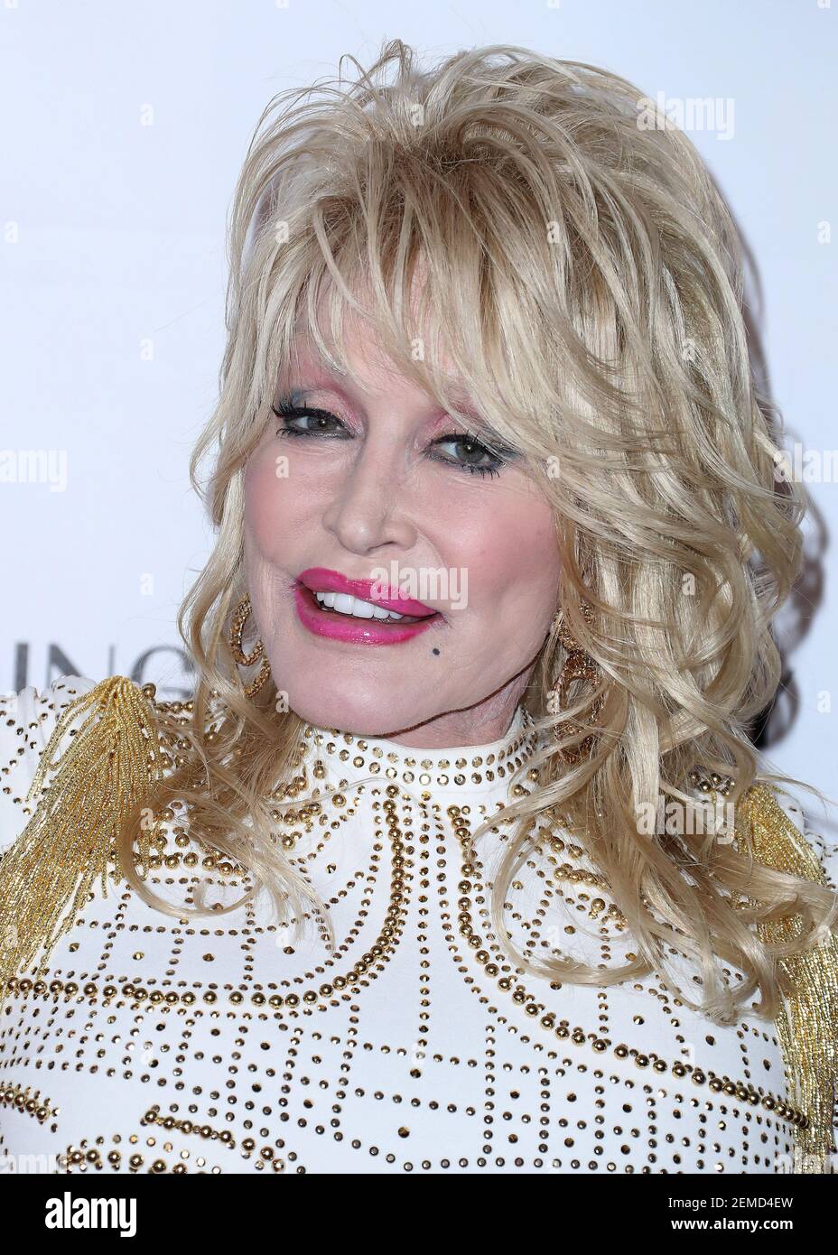 LOS ANGELES - FEBRUARY 8: Dolly Parton at the 2019 MusiCares Person of ...