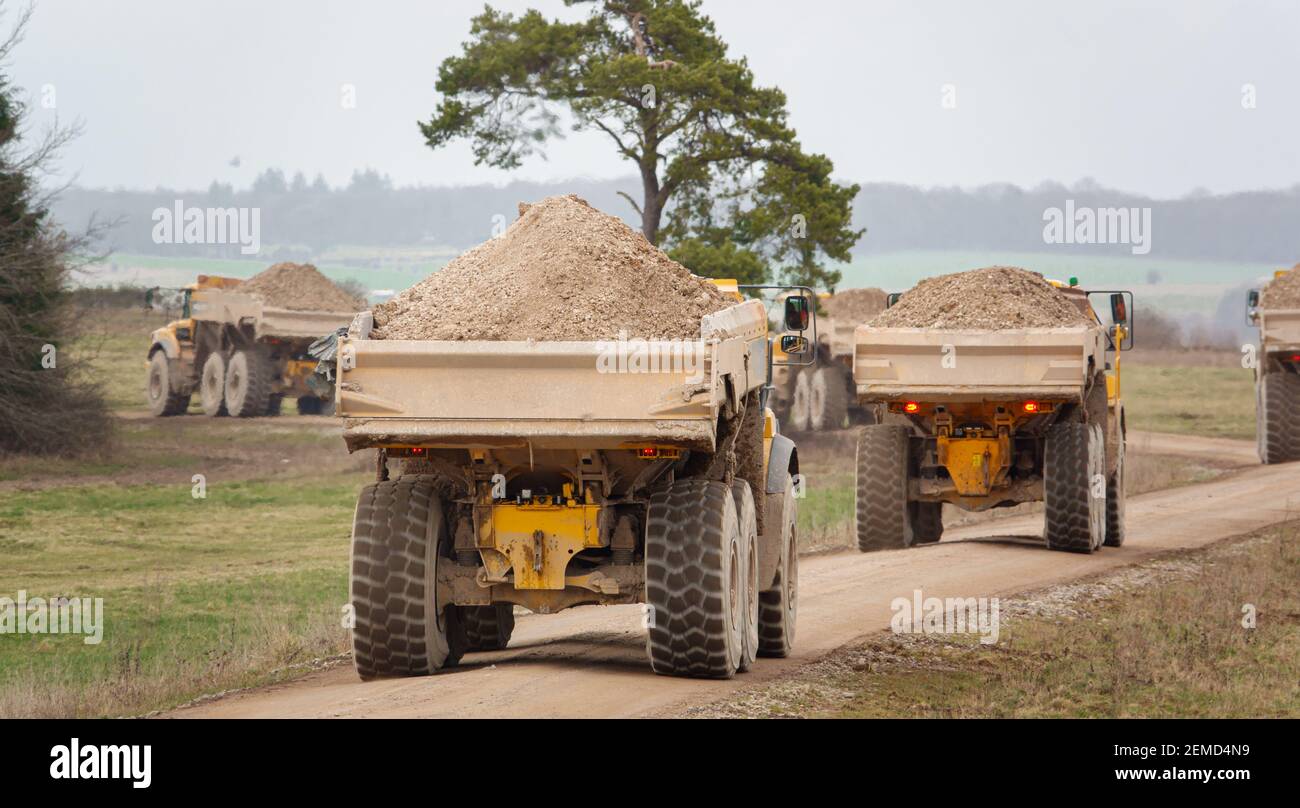 Articulated dump truck hi-res stock photography and images - Alamy