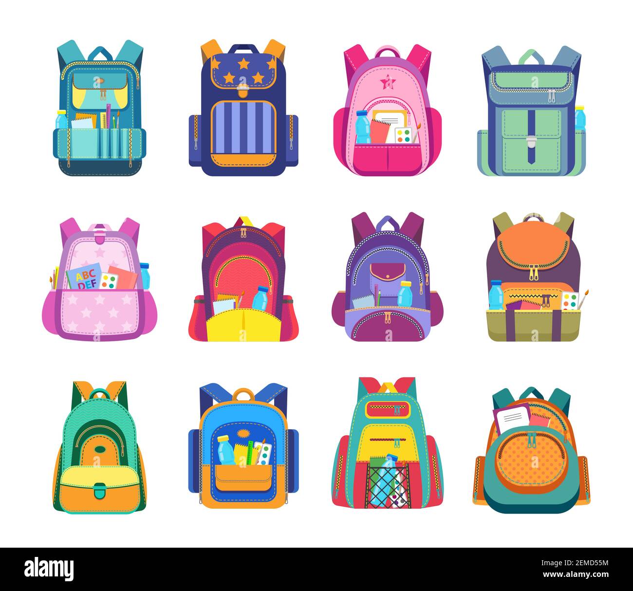 Backsack Stock Vector Images - Alamy