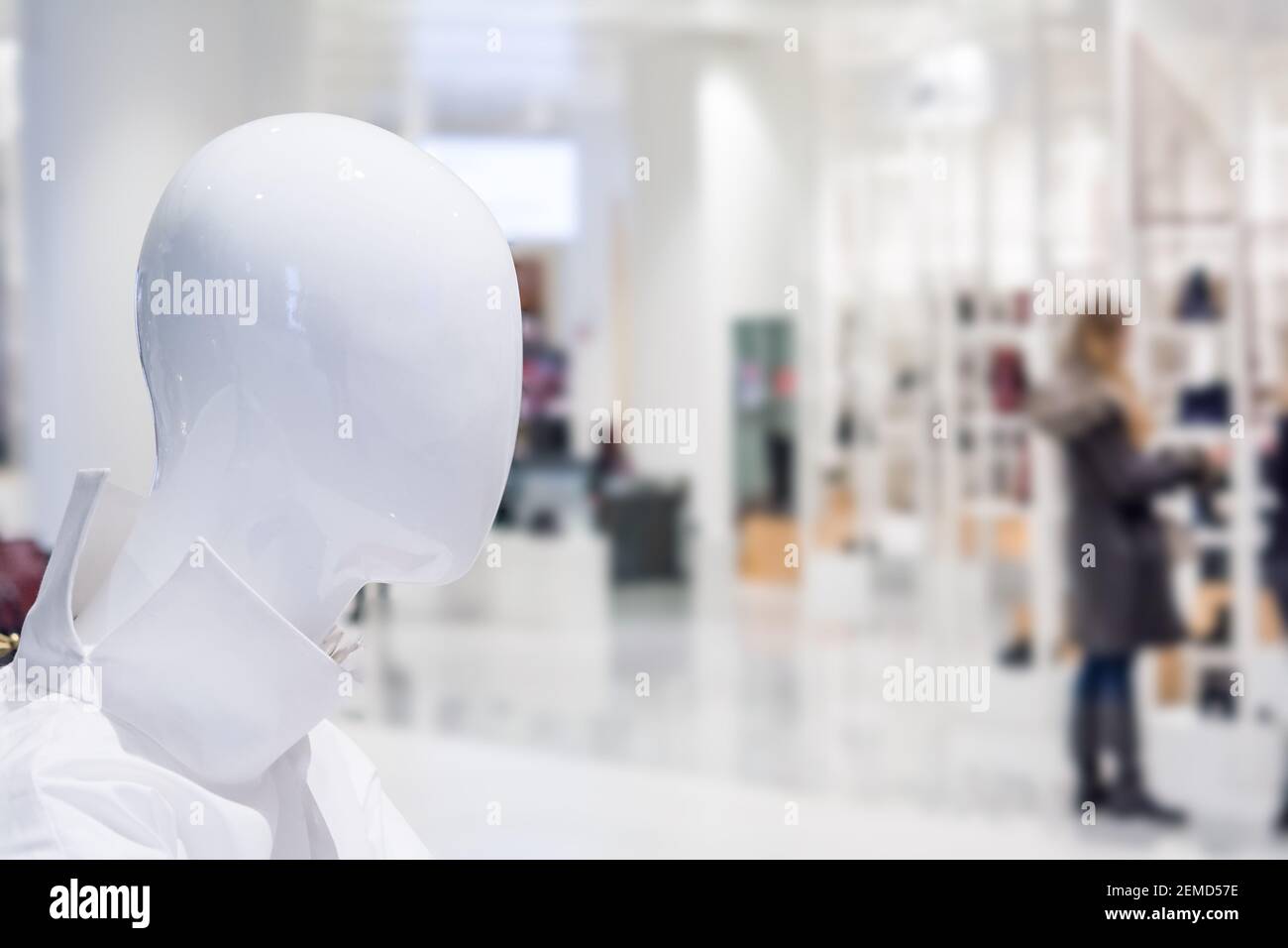 Dummy profile, blurred abstract Store Stock Photo - Alamy
