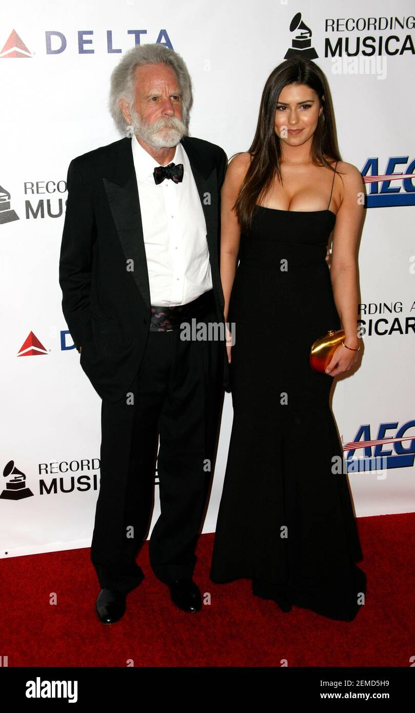 LOS ANGELES, CA - FEBRUARY 08: Bob Weir and Shala Monet Weir at the ...
