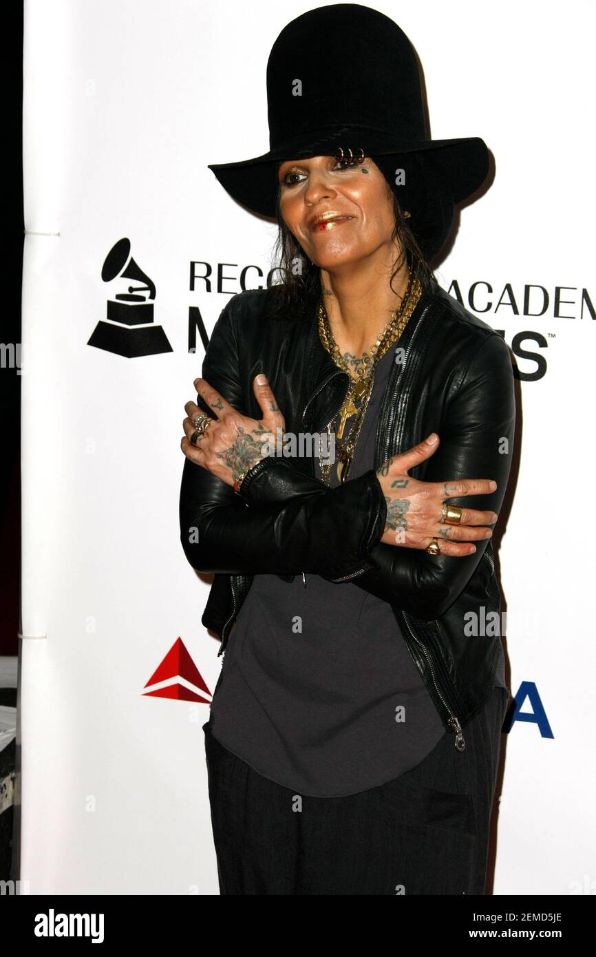 LOS ANGELES, CA - FEBRUARY 08: Linda Perry at the MusiCares Person of ...