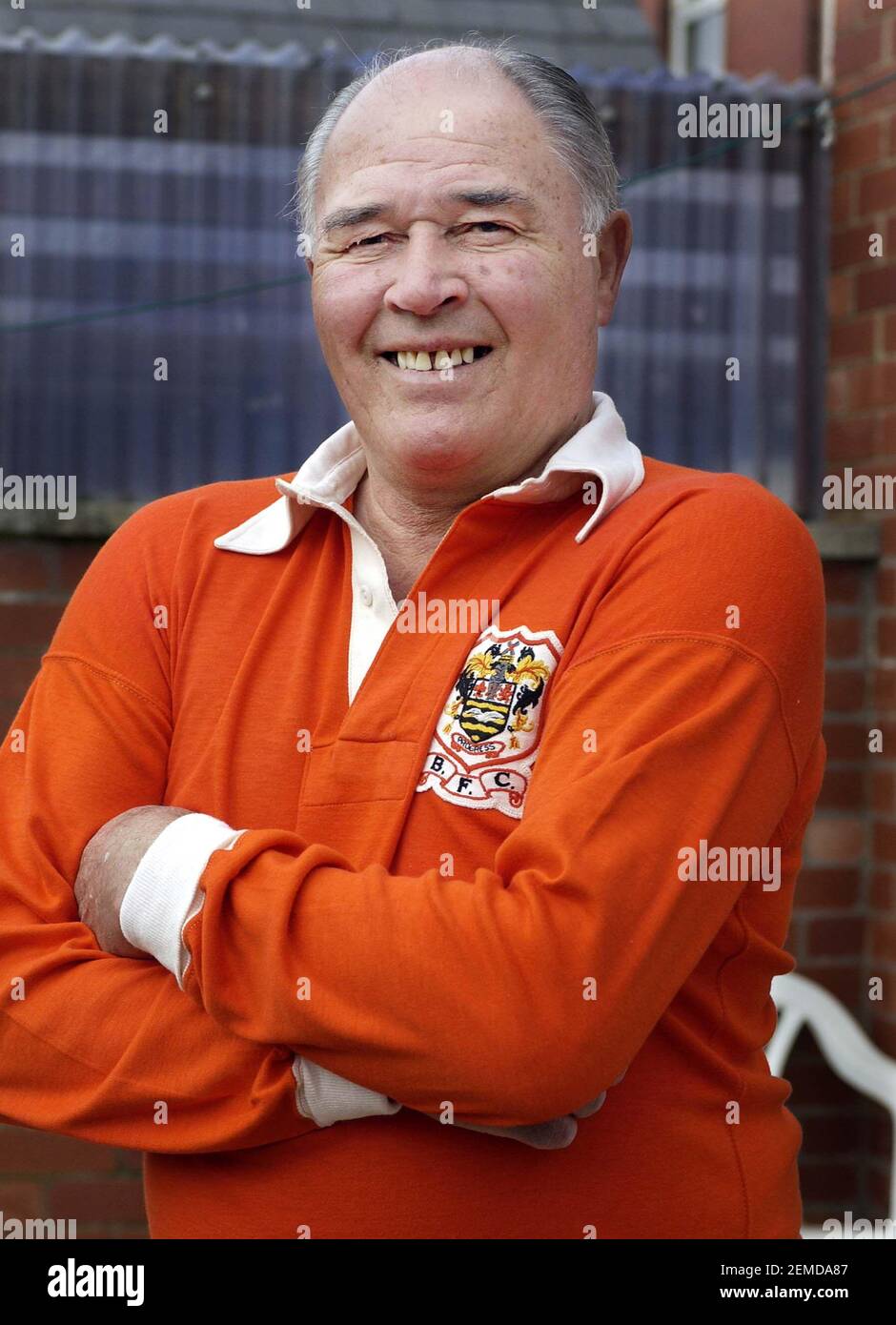 BILL PERRY WHO PLAYED FOR BLACKPOOL IN THE 1953 CUP FINALIN THE SHIRT ...
