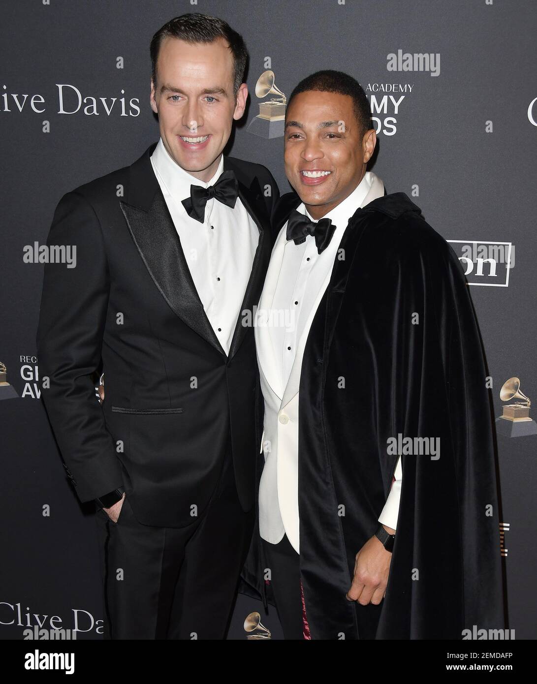 Tim Malone and Don Lemon at the The Recording Academy And Clive Davis ...